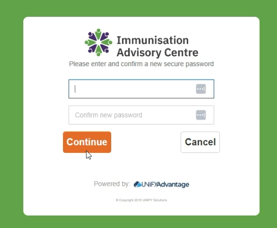 Registering for e-learning - Immunisation Advisory Centre